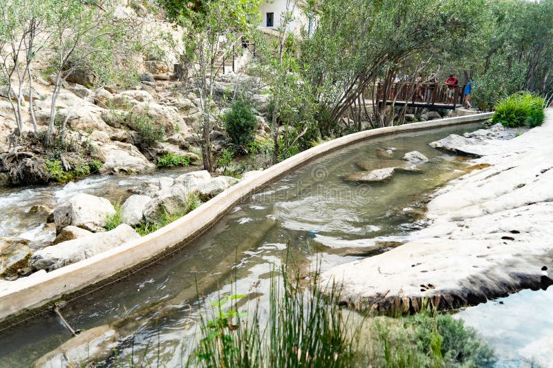 Fonts De L Algar, Waterfalls at Algar, Spain Stock Photo - Image of ...