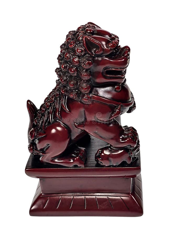 Foo Dog Female Side stock photo. Image of asia, lion - 379426900