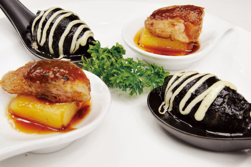 Sepia food stock image. Image of fish, close, lemon, counter - 30988659