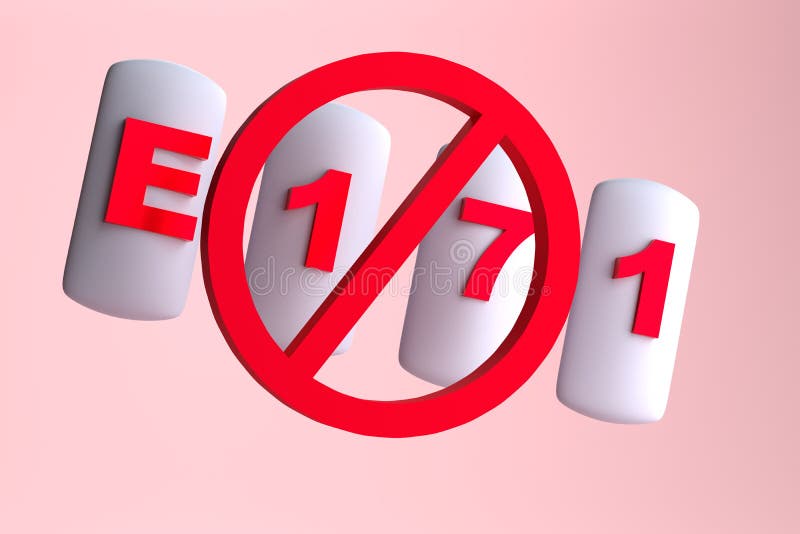 Food Additive E171 in Chewing Gums. Danger and Prohibition Titanium ...