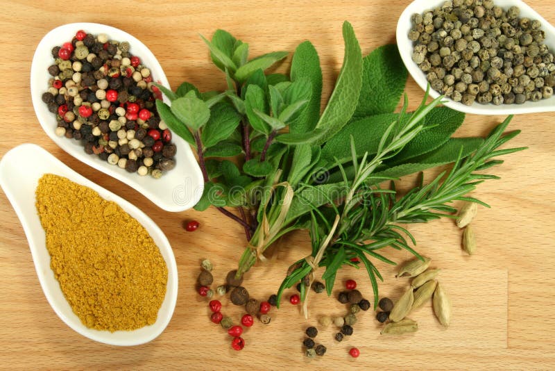 Food additives stock image. Image of sage, fresh, diverse - 12626113