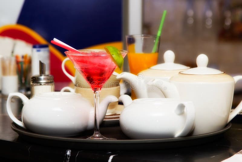 Food stock image. Image of refreshment, drinks, indoors - 106643201