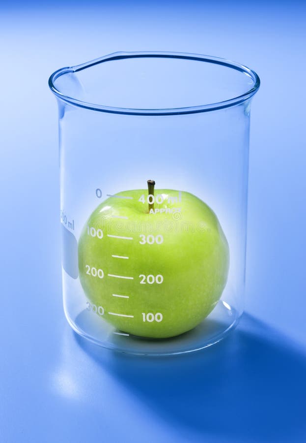 Food Apple Testing Technology Stock Image - Image of clinical, cell ...