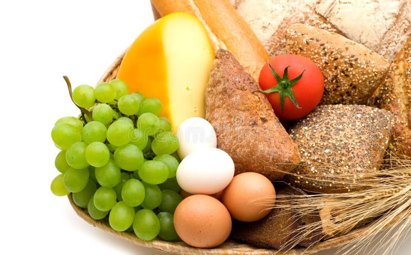 Food assortment stock image. Image of bean, hamburger - 5564199