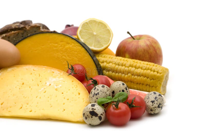 Food assortment stock image. Image of bean, hamburger - 5564199