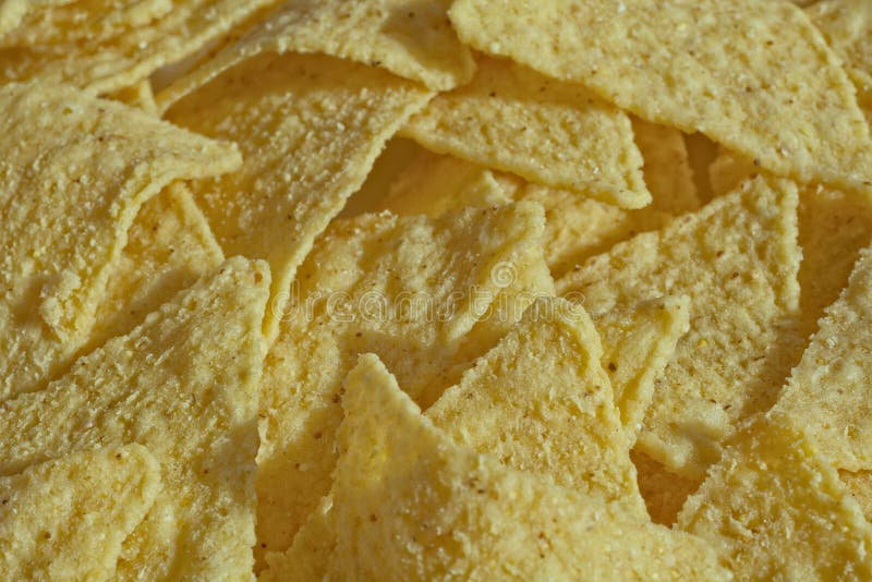 Stacked chips stock photo. Image of crunch, yellow, pile - 313092