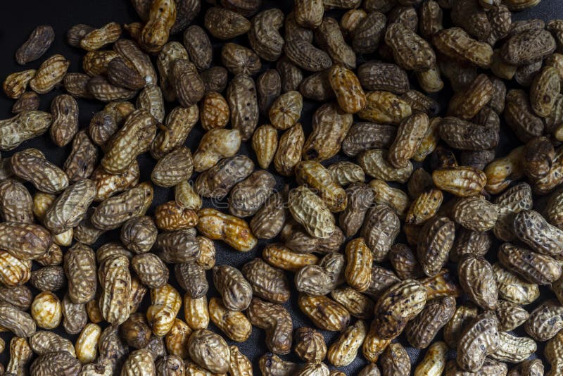 Food background of peanuts stock image. Image of brown - 260244687
