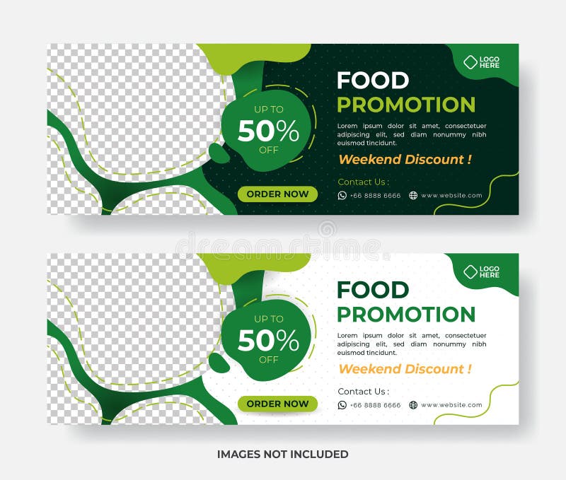 Food Banner Template, Restaurant Banner Template, Promotion Food Banner ...