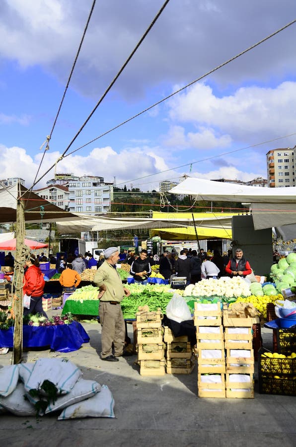 Food Bazaar editorial stock image. Image of bargain, trade - 23278264