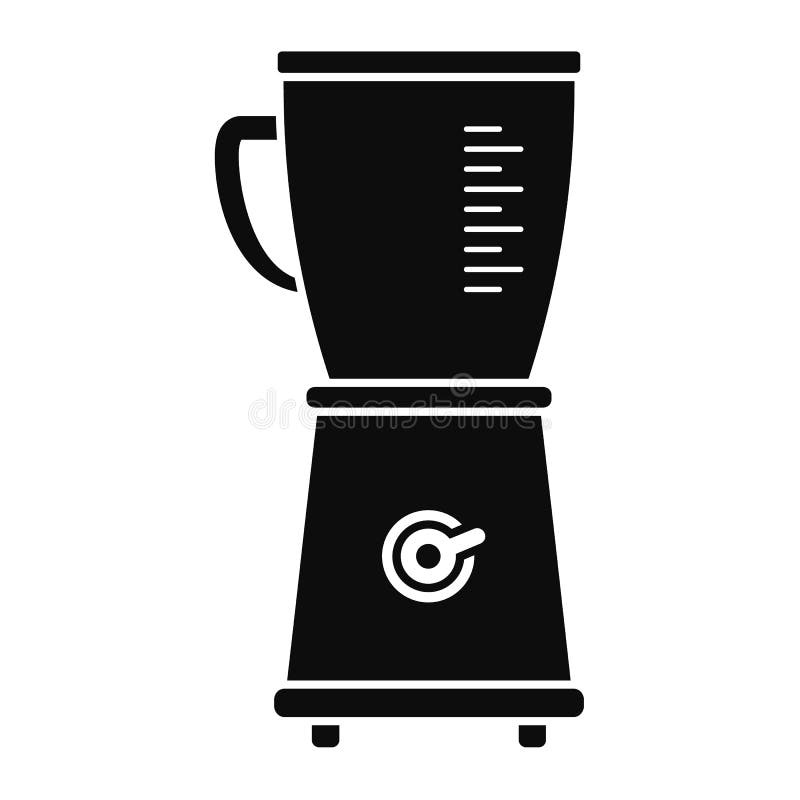 Food Blender Icon, Simple Style Stock Vector - Illustration of closeup ...