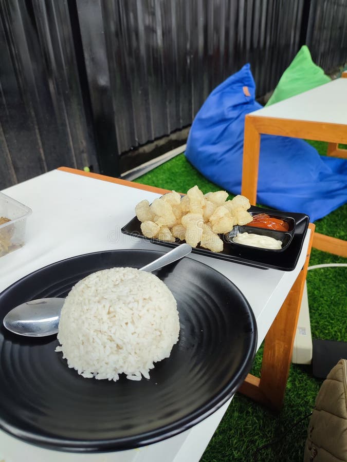 Food for Boarding Children at the End of the Month Stock Image - Image ...