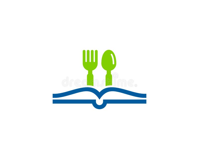 Food Book Logo Icon Design stock vector. Illustration of company ...