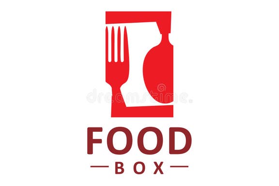 Food box logo stock vector. Illustration of professional - 84152646