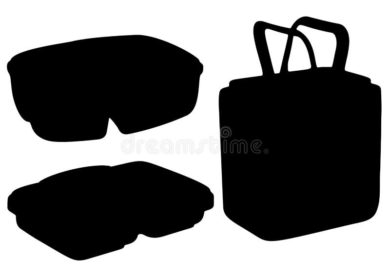 Food boxes included. stock vector. Illustration of vector - 229428640