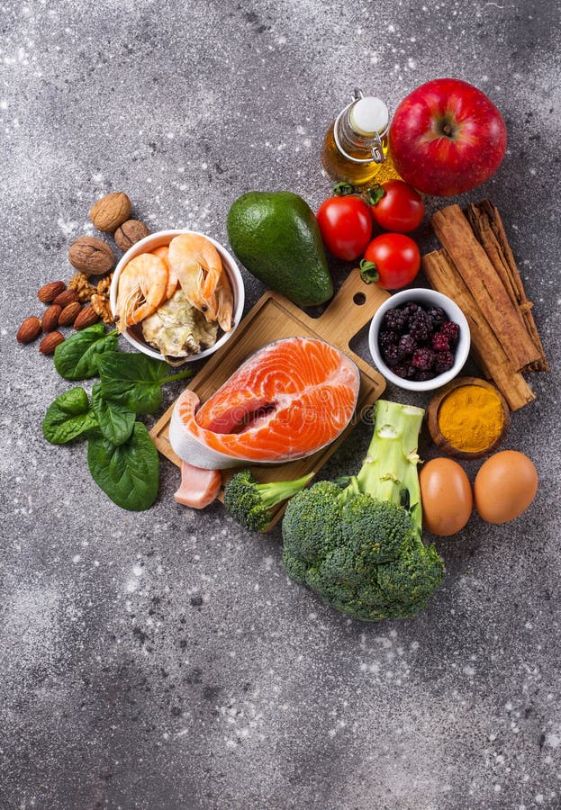 Food For Brain And Good Memory Stock Image - Image of disease, brain ...