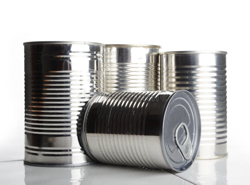 Food Cans stock image. Image of pull, silver, kitchen - 10442805