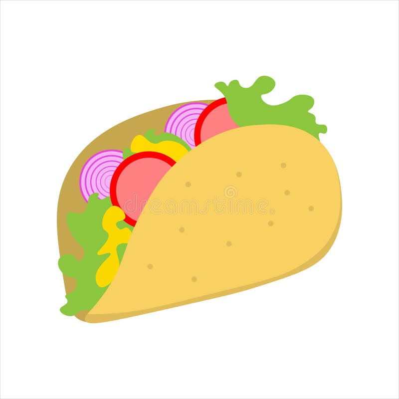 Food Cartoon Illustration stock vector. Illustration of cartoon - 266388542