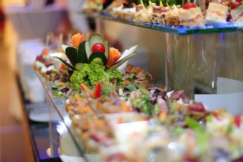 Food catering stock photo. Image of luxury, dinner, lunch - 60689102