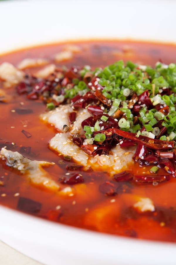 Food in China-- Boiled Fish Stock Image - Image of food, exotic: 19400975