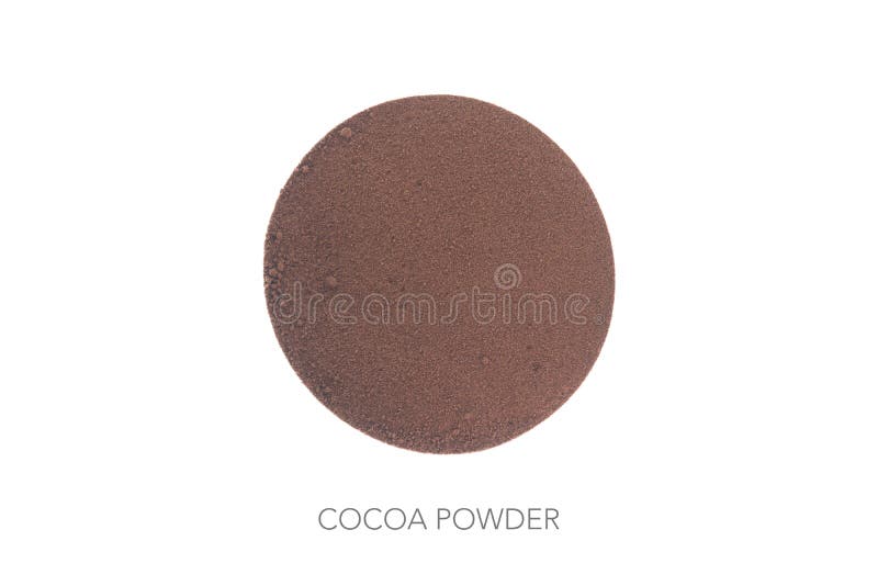 Food Circle Round Cocoa Powder Stock Photo - Image of blog, gourmet ...
