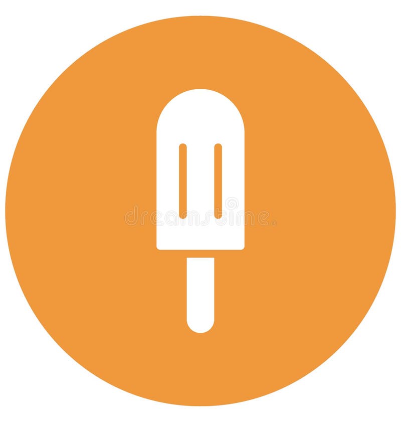 Freeze Pop Isolated Vector Icon Which Can Easily Modify or Edit Stock ...
