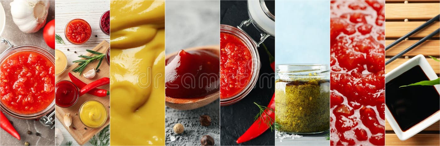 247 Sauces Collage Stock Photos - Free & Royalty-Free Stock Photos from ...
