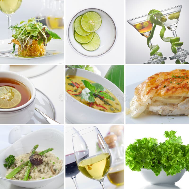 Food collage stock image. Image of cooking, tasty, healthy - 38629139