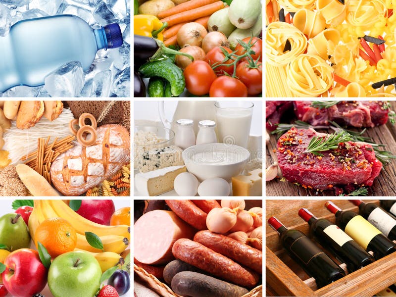 Food Collage. Stock Photos - Image: 35846593