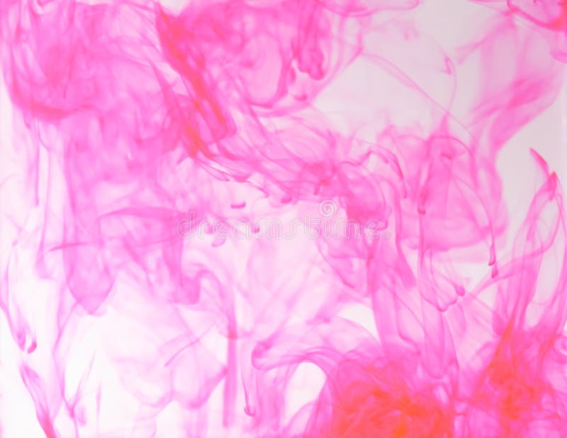 Food Color Drop and Dissolve in Water Stock Image - Image of abstract ...