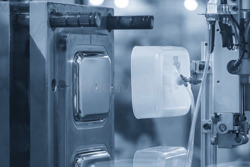 The Food Container Production Process by Automatic System from Plastic ...