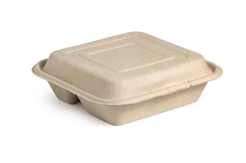 Food Containers Made of Molded Pulp or Similar Biodegradable Material ...
