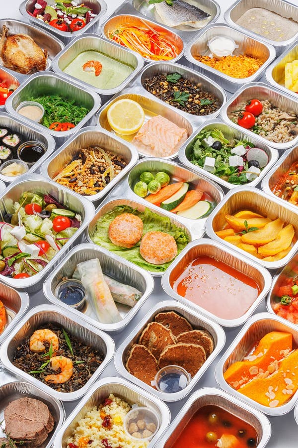 Food in the containers stock image. Image of industry - 68903049