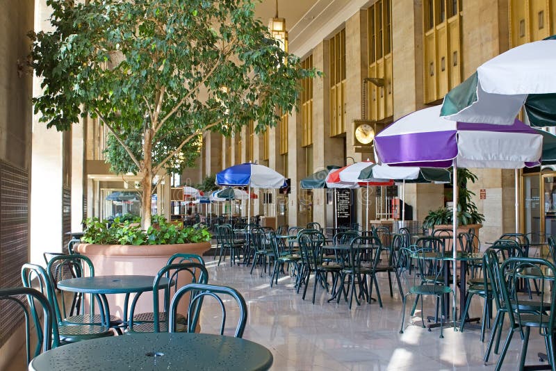 Food Court at Train Station Stock Photo - Image of eatery, cafeteria ...