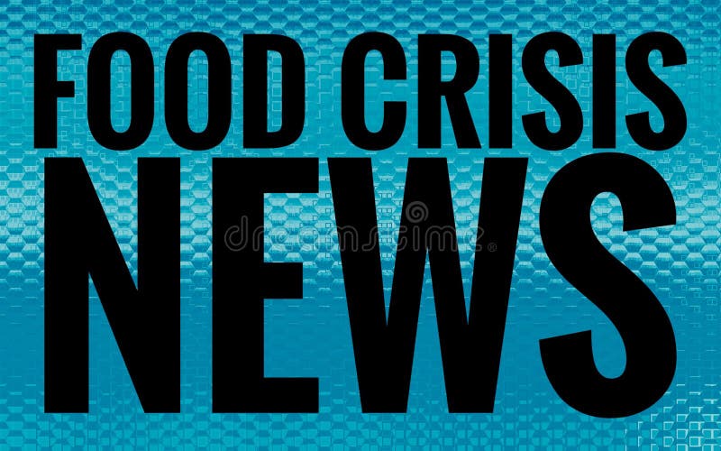 Food Crisis Text Abstract Header Background Illustration Stock ...