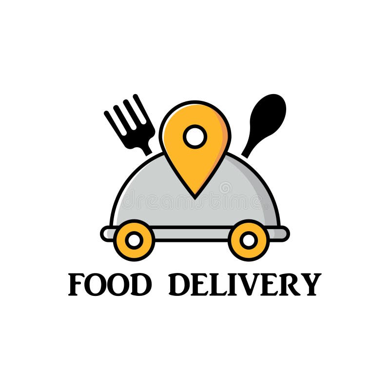 Food Delivery Catering Fast Food Logo Vector Stock Vector ...