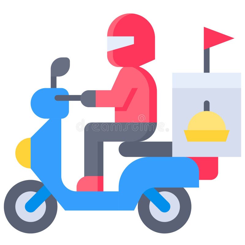 Delivery Rider Stock Illustrations – 3,507 Delivery Rider Stock ...
