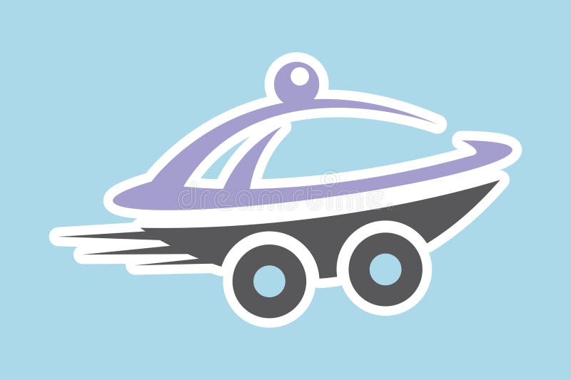 Food Delivery Sticker Logo Design. Fast Delivery Service Sticker Sign ...