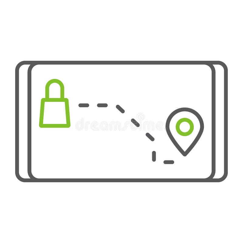 Food Delivery Tracking Status Line and Color Icon, Service and Delivery ...