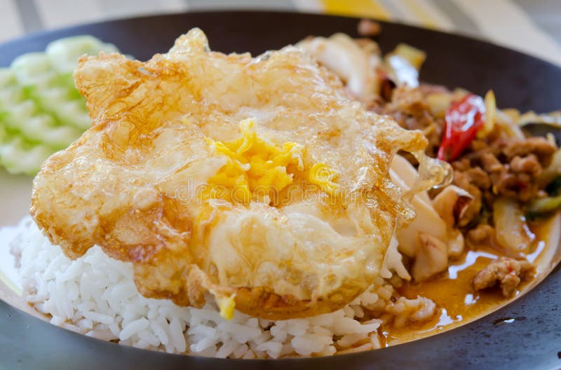 Food on dish stock image. Image of dish, pepper, thai - 28379309