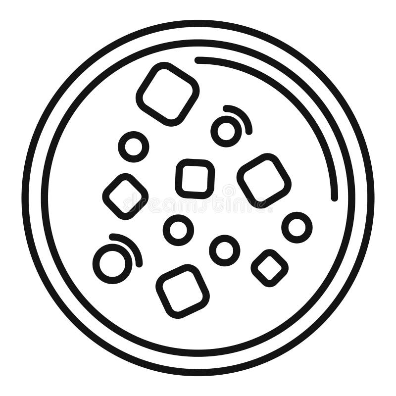 Food Dish Savory Entree Icon Outline Vector. Pottage Savory Stock ...