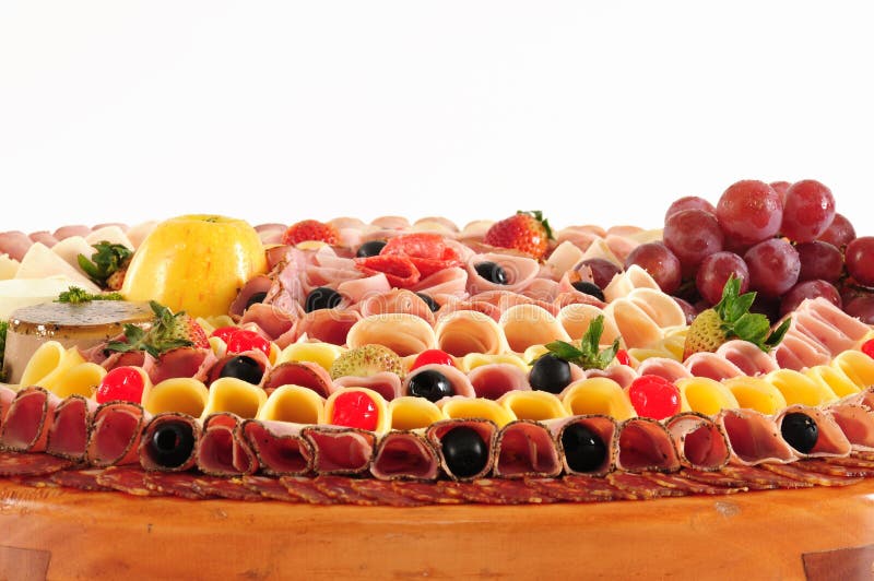 Food display stock image. Image of green, olive, meal - 11919901