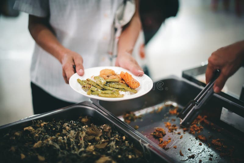 Food Donation To Help People in Hunger Relief Stock Photo - Image of ...