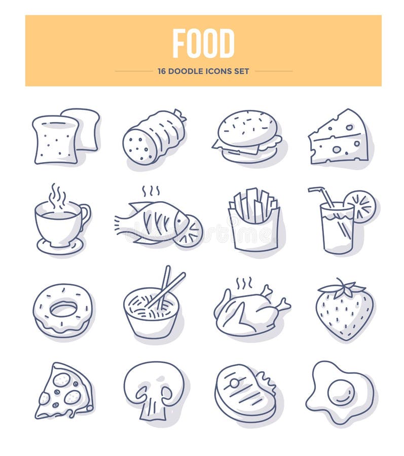 Spices, Condiments and Herbs - Minimal Thin Line Web Icon Set. Outline ...