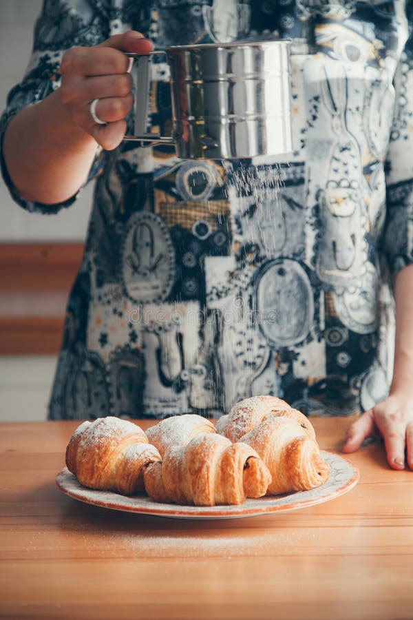 Food and drink stock image. Image of croissant, delicious - 94840875