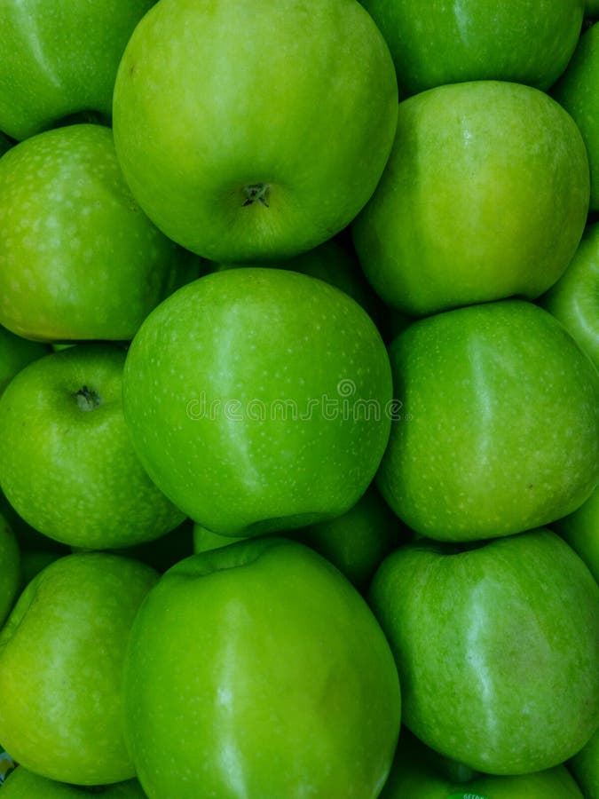 Green apple stock image. Image of healthy, food, drinks - 165177027