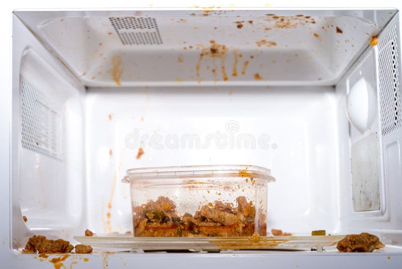Food exploded stock image. Image of inside, ready, microwave - 98665345