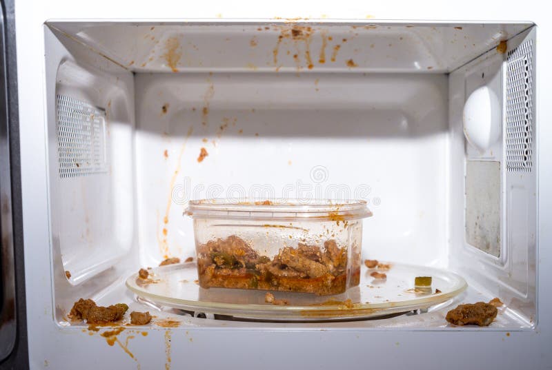 Food exploded stock photo. Image of microwave, accident - 98940866