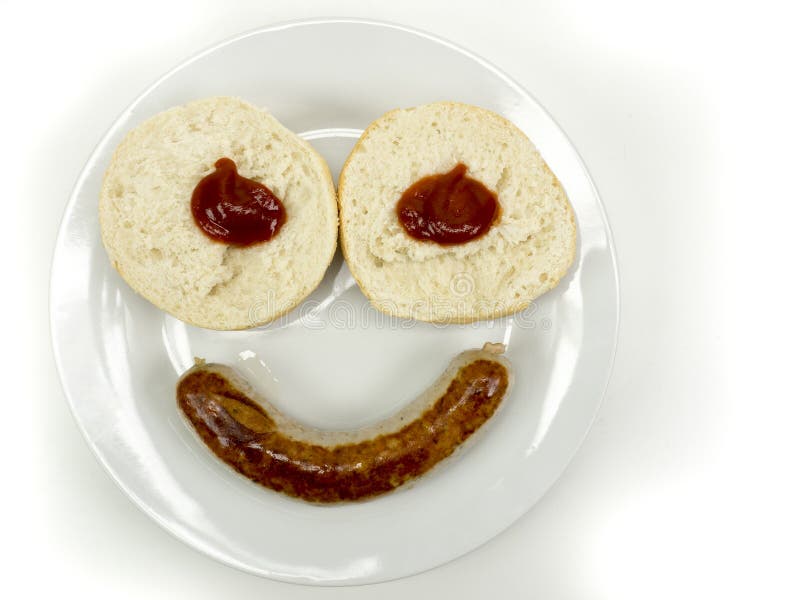 Face on bread stock photo. Image of food, face, cheeseburger - 33665390