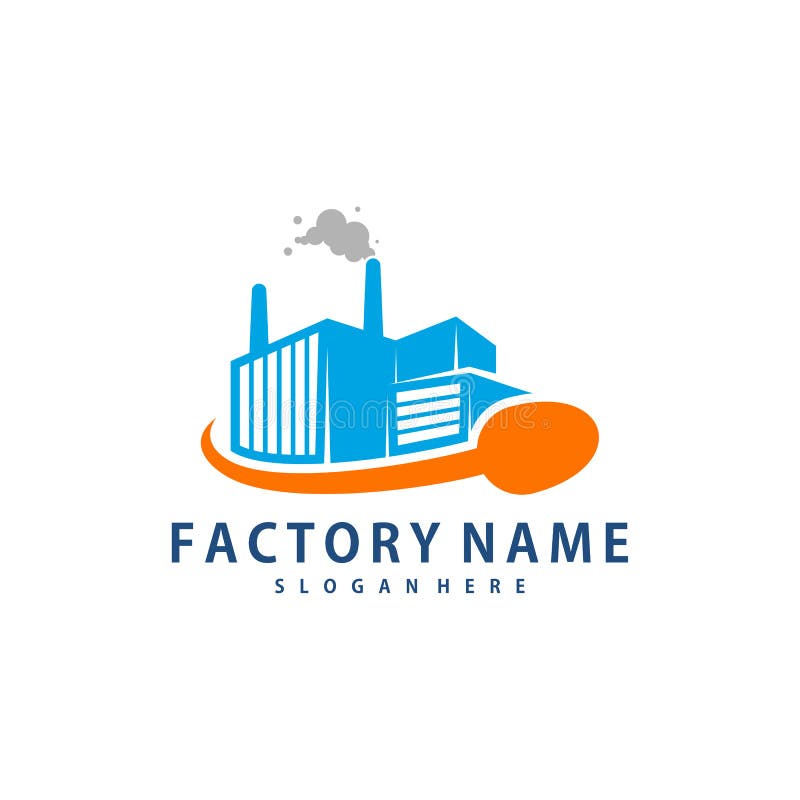 Food Factory Logo Design Vector, Creative Factory Logo Design Template ...