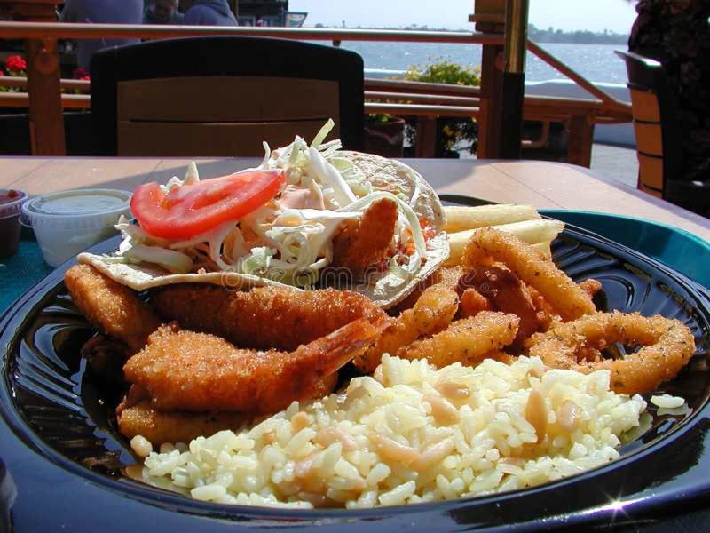 Food Fish Rice Picture. Image: 91777608